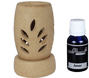 Divine Home Amor Diffuser Oval Shape Antique Look Electric Clay Ceramic ...