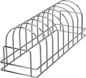 THE FLYING KART Dish Drainer Kitchen Rack Steel Stainless Steel Round ...