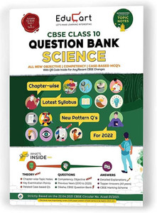 Educart SCIENCE Class 10 CBSE Question Bank 2022 With REDUCED Syllabus ...