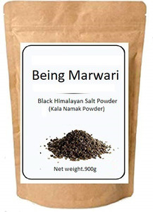 Being Marwari Black Himalayan Salt Powder (Kala Namak Powder), 900g ...