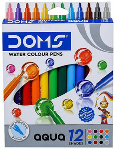 Flipkart.com | DOMS Aqua Water Colour Pen Nib Sketch Pens
