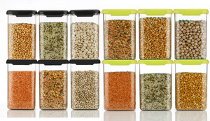 Qtrix Plastic Grocery Container - 1100 ml Price in India - Buy Qtrix ...