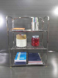 FORTUNE BLU Containers Kitchen Rack Steel Price in India - Buy FORTUNE ...
