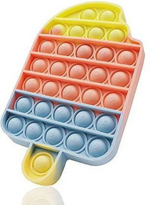 WHITE POPCORN Fidget Toys,Push Pop Bubble Fidget Sensory Toy,Autism ...