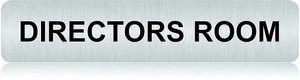 jv Stainless Steel Self Adhesive "Director Room" Signage Board for ...