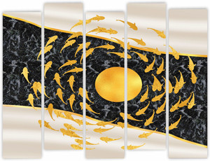 All Your Design Multiple Frames Split Art Texture MDF Wall Paintings ...