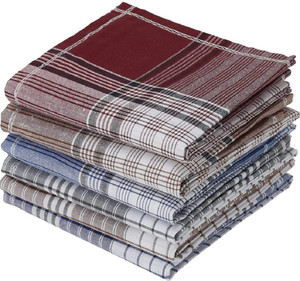 Khillayox Men's Checks Handkerchief cotton large Size ["Multicolor ...