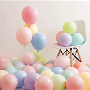 Flipkart.com | Nayugic Solid Multi Color Pastel Balloons Set of 50pcs ...