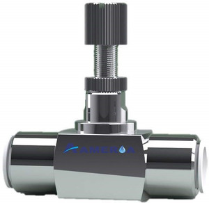 Aameria RO Brass Premium TDS Adjuster/Controller 1/4"X1/4" Quick ...