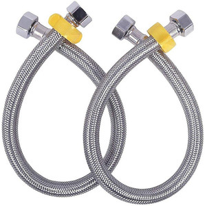 Prestige Stainless Steel 304 Grade Connection, Chrome Finish (24-inch ...