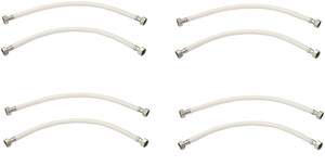 Prestige PVC 304 Grade CONNECTION PIPE 18 INCH (Set of 8) Hose Pipe ...