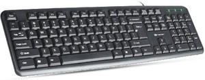 Punta P-KB501 Wired USB Standard Desktop Keyboard Compatible with ...