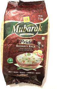 MUBARAK Pride Basmati Rice Basmati Rice (Long Grain) Price in India ...