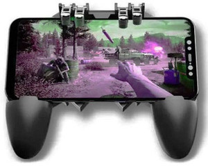 AFFENDS AK66 Pubg Trigger Controller, Mobile Gamepad - 2in1-6 Fingers ...