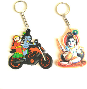 ShopTalk Krishna Combo Pack of 2 Bal krishna Key Chain Price in India ...