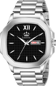 LIMESTONE OTUS Limited Day and Date Functioning Series Square Dial Boys ...