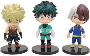 kawaii kart My Hero Academia Chibi Figures (Set of 3) | My Hero ...