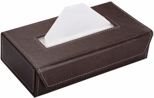 EMPICA Tissue Holder Box PU Leather For Office Home Car Vehicle Tissue ...