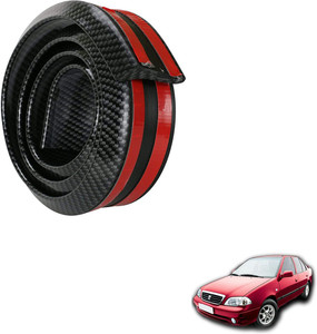 SEMAPHORE Black Carbon Fiber Trunk Spoiler Lip Kit Car Exterior Rear ...