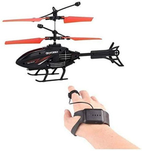 MiniShopee Helicopter Controlled by Wrist Band Remote (Watch Type ...
