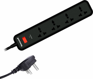 Honeywell Surge Protector, 4 Universal Sockets, 2 Meter Cord, 15000Amp ...