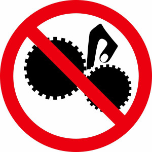 madhusigns Traffic Signboard- don't touch the machine signboard ...