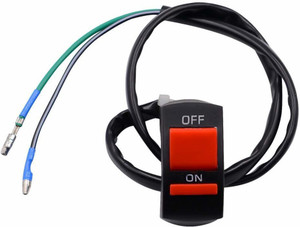 PRAKASH SALES Two Way On Off Minda Switch For Bike Universal For All ...