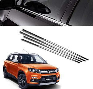 Rimpil Lower Window Garnish Brezza Chrome Maruti Vitara Brezza LDi Side ...