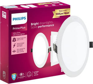 PHILIPS 22w Round AP Plus Ultra Glow LED DL (Warm White) Pack of 1 ...