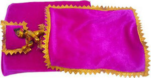 Kanha Laddu Gopal Decorative SOFT WINTER Gaddi Set With Two Cushions ...