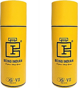 being indian Perfume Body Spray BI-7 Deodorant (Pack of 2)- For Men ...