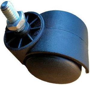 London Paree Chair Wheel Castor Black Chudi Tyre-07 Thread Chudi Type ...