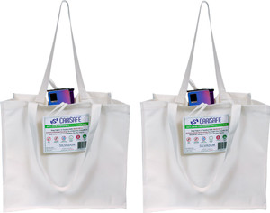 carisafe CS-10003 Antimicrobial grocery shopping Bag Pack of 2 Grocery ...