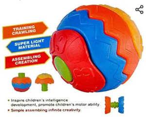 Goods collection Magic Puzzle Ball Activity Ball for Kids,Large Volume ...