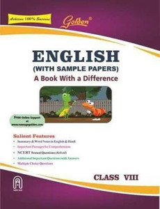 Golden Class 8 English Guide Based On NCERT: Buy Golden Class 8 English ...