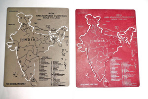 RSN Sales India Map Stencil 2 PCS Map Stencil Price in India - Buy RSN ...