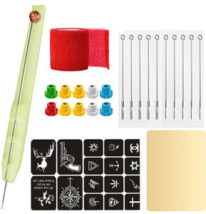 HASTHIP Hand Poke and StickTattoo Machine Kit, Hand Poke & Stick Tattoo ...