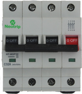 Neotrip TPN MCB 32AMP TPN MCB 32 MCB Price in India - Buy Neotrip TPN ...