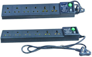 Black Cord 4+2 5mtr 6 Socket Extension Boards Price in India - Buy ...