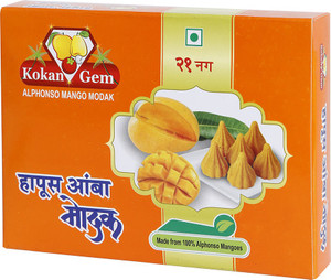 kokan gem Hapus Mango Modak 160 g Box Price in India - Buy kokan gem ...