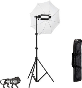 Hiffin Porta Kit 1000w Light with 9 feet Light Stands and Umbrella ...