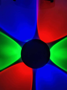 lighting hub 6 way Round/rgb Post Light Outdoor Lamp Price in India ...