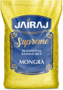 JairaJ Supreme basmati Mongra Basmati Rice (Mini Broken Grain, Raw ...