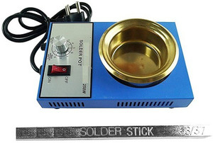 Gilhot Solder Pot Soldering Desoldering Bath Titanium Plate 50mm 220V ...