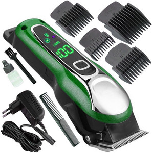 DFGDD Rechargeable With LCD Display Beard Electric Cutter Hair Cutting ...