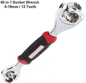 VibeX Tiger Wrench® -65 ® Universal Wrench 48 in 1 Double Sided Socket ...