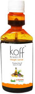 20 Microns herbal Koff Kranti – Ayurvedic Cough Syrup – With Tulsi ...