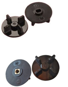 oursun mixer coupler 2 and jar coupler 2 black plastic colour set off 4 ...