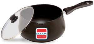 UCOOK By United Ekta Engg. Hard Anodised Tea Pan, Milk Pan and Sauce ...