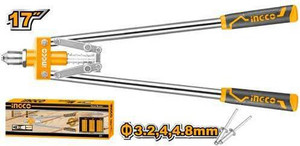 INGCO HAND RIVETER LIGHT DUTY HR171 Light Duty Fast Hitting Rivet Gun ...